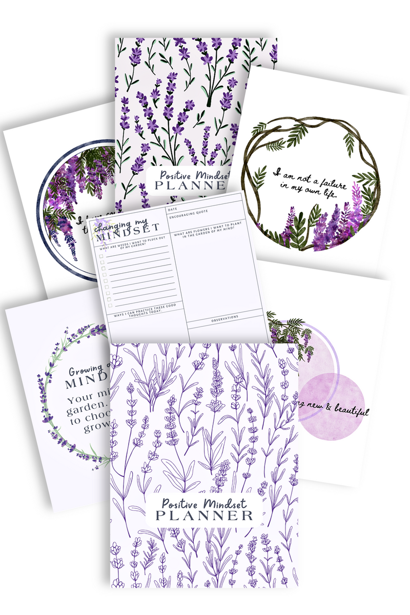 Simple Weekly Positive Mindset Planner {12+ pages} – Chasing Foxes Shop